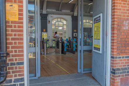 Southend Central Station Part Essex Thameside Editorial Stock Photo ...