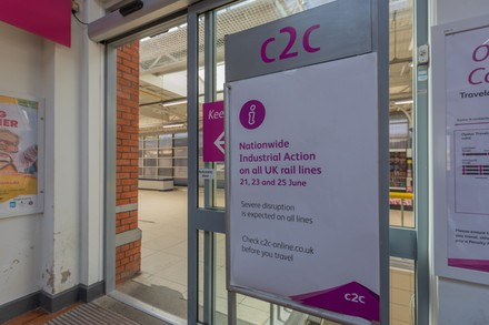 Southend Central Station Part Essex Thameside Editorial Stock Photo ...