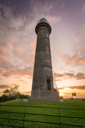 Irelands Only Inland Lighthouse Spire Lloyd Editorial Stock Photo ...