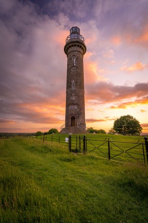 Irelands Only Inland Lighthouse Spire Lloyd Editorial Stock Photo - Stock Image | Shutterstock