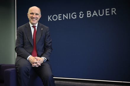 Eric Boissonnas Ceo Koenig Bauer Banknote Editorial Stock Photo - Stock ...