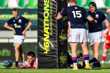 Scotland Vs Wales Scotlands Euan Cunningham Editorial Stock Photo ...