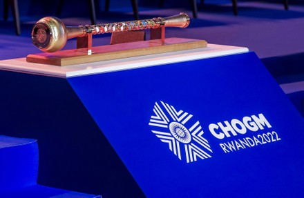 Commonwealth Baton That Rwanda Going Take Editorial Stock Photo - Stock ...