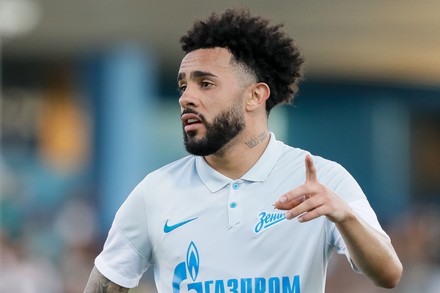 Claudinho Zenit St Petersburg Gestures During Editorial Stock Photo ...