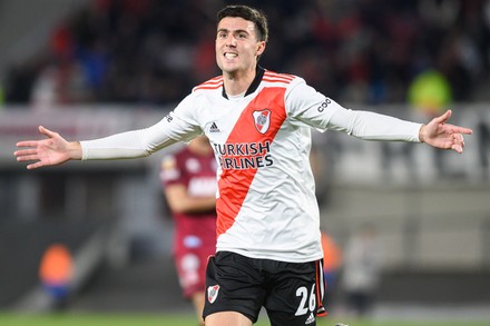 Jose Paradela River Plate Celebrates After Editorial Stock Photo ...
