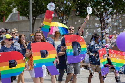 People Seen They Participate 2022 Lgbtq Editorial Stock Photo - Stock ...