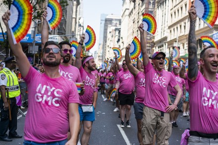 Performers Dance During Annual Pride Parade Editorial Stock Photo ...