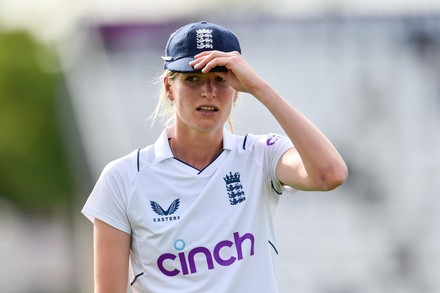Wicket Lauren Bell England Women Celebrates Editorial Stock Photo ...