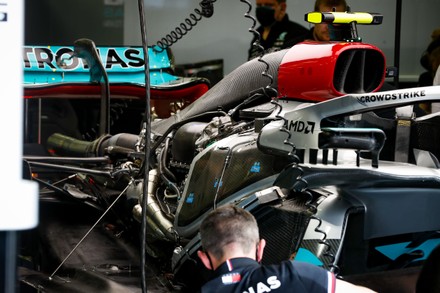 Mercedes Amg F1 Team W13 Mechanical Editorial Stock Photo - Stock Image ...