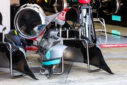 Mercedes Amg F1 Team W13 Mechanical Editorial Stock Photo - Stock Image ...