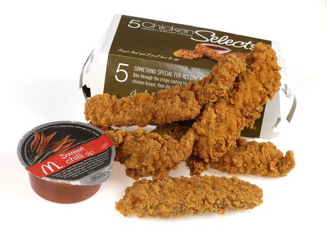 Mcdonalds Chicken Selects Editorial Stock Photo - Stock Image ...