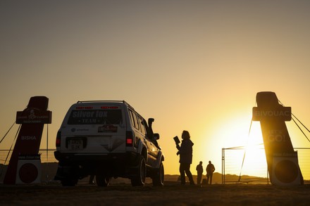 Ambiance Sunrise During Stage 11 Dakar Editorial Stock Photo - Stock ...
