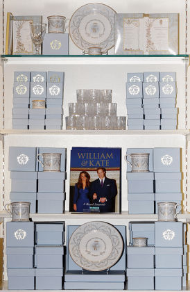 Official Royal Wedding Commemorative China Range Editorial Stock Photo ...