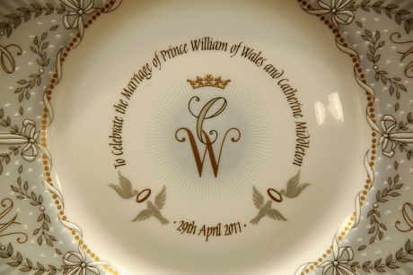 Official Royal Wedding Commemorative China Plate Editorial Stock Photo ...