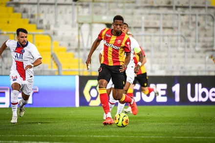 Supporter Lens During French Championship Ligue Editorial Stock Photo ...