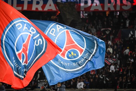 Illustration Official Flags Psg Supporters During Editorial Stock Photo ...