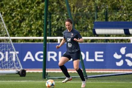 Gaetane Thiney Controls Ball During Training Editorial Stock Photo ...