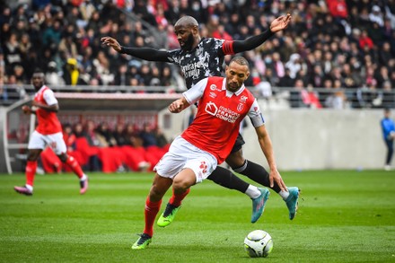 FOOTBALL - FRENCH CHAMP - REIMS v LYON, , Reims, France - 20 Mar 2022 ...