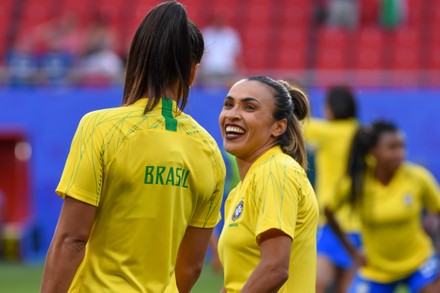 Marta Brazil Warms Before Fifa Womens Editorial Stock Photo - Stock ...