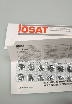 Iosat Tablets Known Nuke Pills Being Editorial Stock Photo - Stock ...