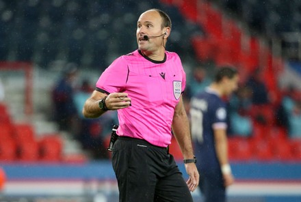 Referee Antonio Mateu Lahoz Spain During Editorial Stock Photo - Stock ...