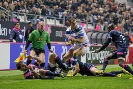 Romain Martial Castres Olympique Hugo Bonneval Editorial Stock Photo ...