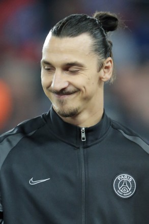 Zlatan Ibrahimovic Psg During Uefa Champions Editorial Stock Photo ...