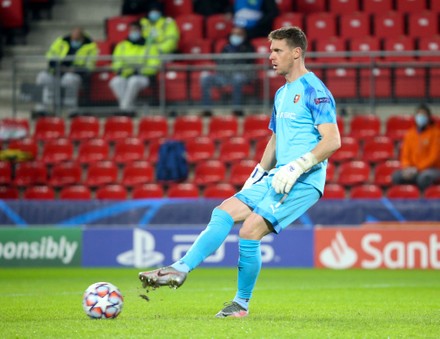 Goalkeeper Stade Rennais Romain Salin During Editorial Stock Photo ...