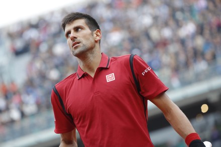 Novak Djokovic Srb During Roland Garros Editorial Stock Photo - Stock ...