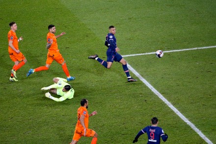 Kylian Mbappe Psg Scores His First Editorial Stock Photo - Stock Image ...