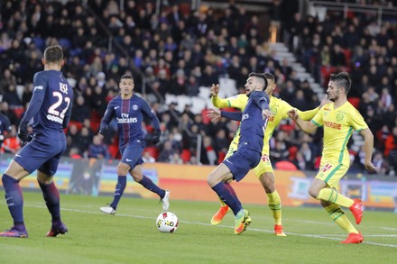 Javier Matias Pastore Psg Diego Carlos Editorial Stock Photo - Stock ...
