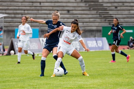 Julie Soyer Paris Fc Ines Belloumou Editorial Stock Photo - Stock Image ...