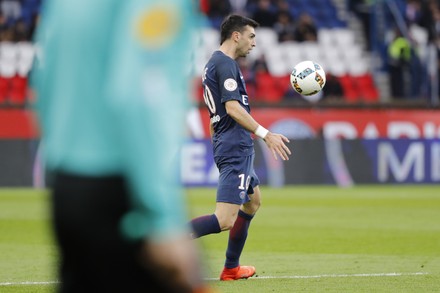 Javier Matias Pastore Psg During French Editorial Stock Photo - Stock ...
