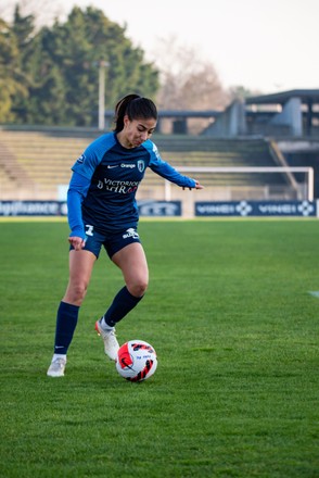 Julie Soyer Paris Fc Controls Ball Editorial Stock Photo - Stock Image ...