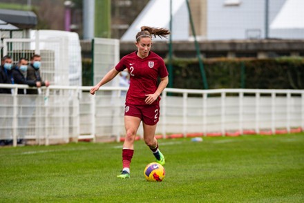 Maya Le Tissier England Controls Ball Editorial Stock Photo - Stock ...