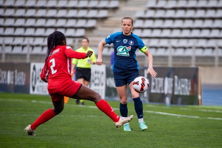 Julie Soyer Paris Fc Controls Ball Editorial Stock Photo - Stock Image ...