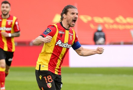 Thomas Delaine Fc Metz During French Editorial Stock Photo - Stock ...