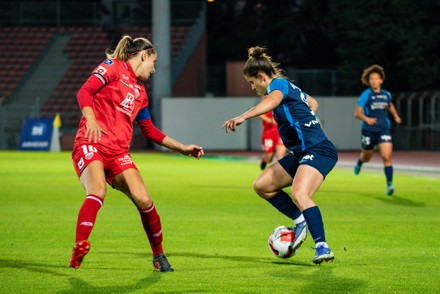 Mathilde Bourdieu Paris Fc Controls Ball Editorial Stock Photo - Stock ...