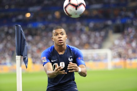 Kylian Mbappe Fra Kick Corner During Editorial Stock Photo - Stock ...