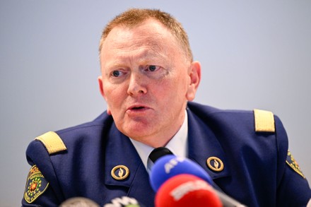 Brussels Capitalelseneixelles Police Chief Michel Goovaerts Editorial ...