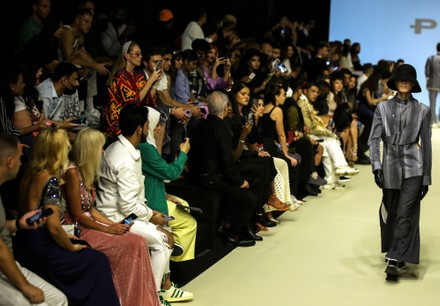 Model Presents Creation Permu Collection By Editorial Stock Photo ...