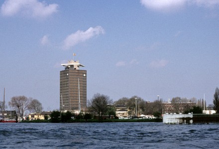 Shell Toren Headquarters Shell Company Amsterdam Editorial Stock Photo ...
