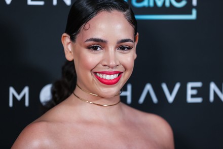 British Actress Yazzmin Newell Arrives Los Editorial Stock Photo ...
