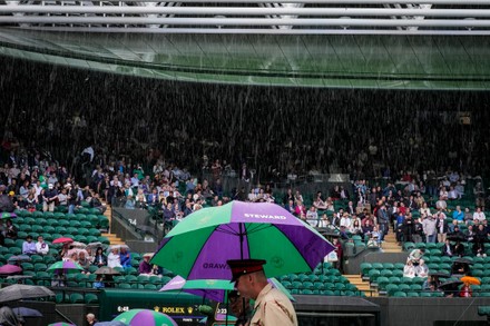 Rain Comes Down On Number One Editorial Stock Photo - Stock Image ...