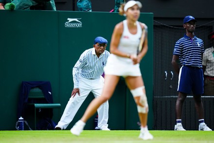 Wimbledon Line Judges Action Editorial Stock Photo - Stock Image ...