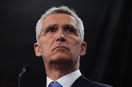 Nato Secretary General Jens Stoltenberg Press Editorial Stock Photo - Stock Image | Shutterstock
