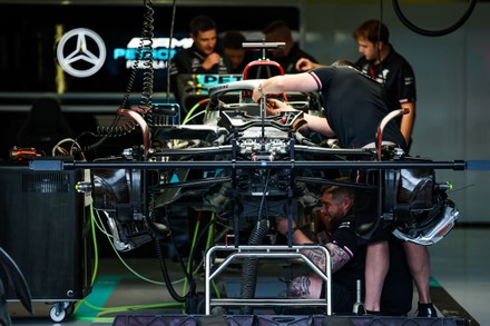 Mercedes Amg F1 Team Ambiance Mechanics Editorial Stock Photo - Stock ...