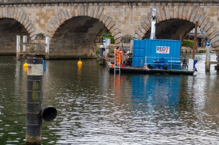 Environment Agency Were Working On River Editorial Stock Photo - Stock ...