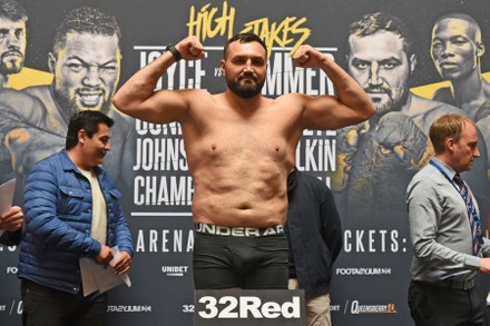 Christian Hammer On Scales During Weighin Editorial Stock Photo - Stock ...