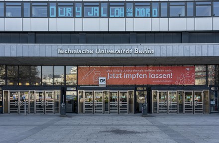 Tu Berlin Main Building Strasse Des Editorial Stock Photo - Stock Image ...